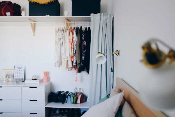 DIY Open Wardrobe - Create More Storage Space Without Cramping the Room ...