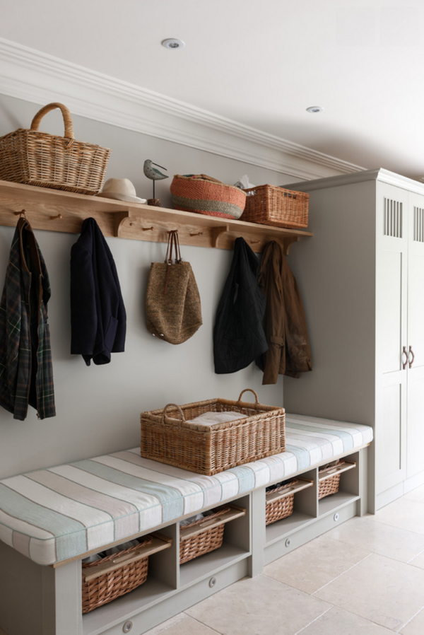 Simple and Modern Uses of a Peg Rail Around the House | The Gem Picker