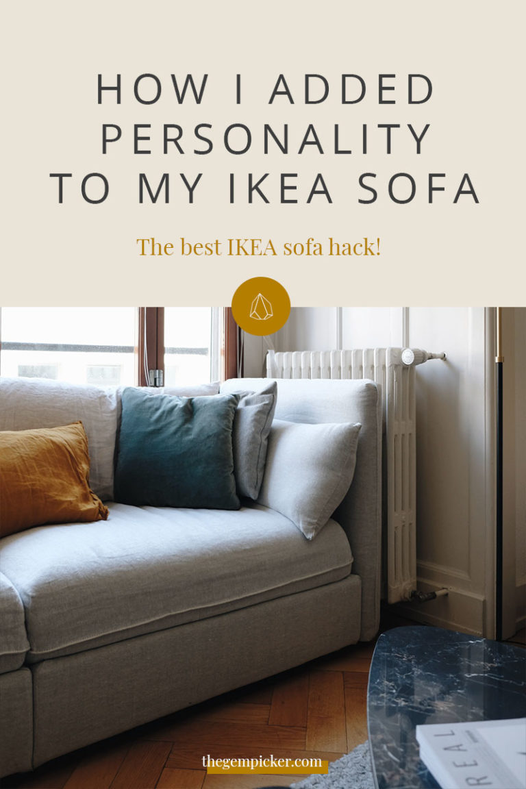 The Best Ikea Sofa Hack for Instant Flair and Personality | The Gem Picker